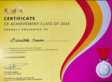 meenakshi chawan on linkedin graduated katalyst gratitude