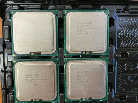 Lot of 4 Intel SL9RU Xeon 5150 2.66GHz 4M Dual Core Processor | eBay
