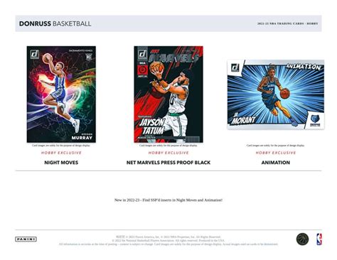2022 23 Donruss Nba Basketball Cards