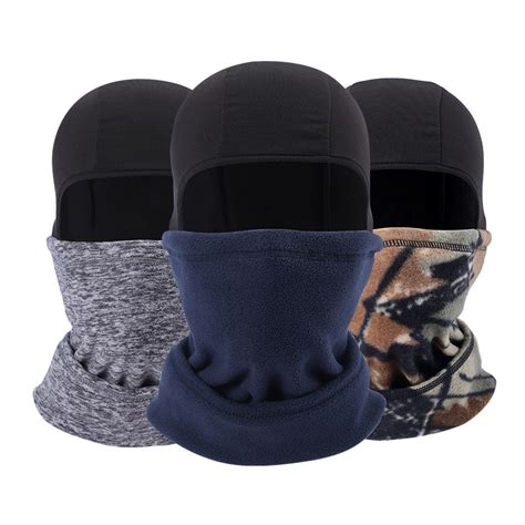 Multi Functional Skiing Fleece Neck Warmer Comfy Ski Mask Snood Scarf