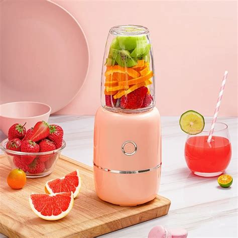 榨汁机家用水果小型多功能炸果蔬打汁料理机便携迷式迷你榨果汁机