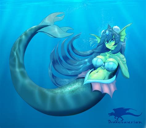 Giga Mermaid By Drakesaurian On Deviantart