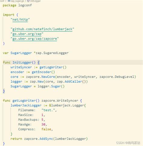 Golang 日志库zap和日志切割实践golang Zap Csdn博客