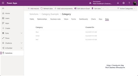 How To Implement A Common Data Service Many To Many Field On Canvas Power Apps Readyxrm