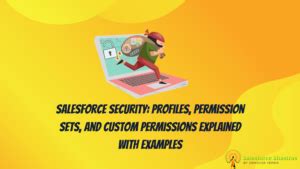 Salesforce Security Profiles Permission Sets And Custom Permissions Explained With Examples