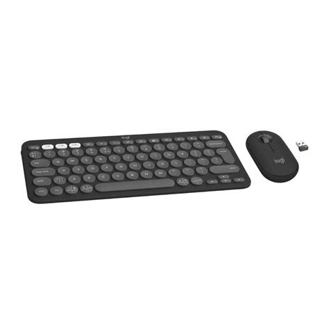Logitech Pebble 2 Combo Wireless Keyboard And Mouse Graphite 920 01223 Firstshop