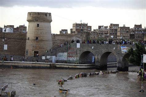 Heavy Rains Damage Historic Buildings Forts In Yemen