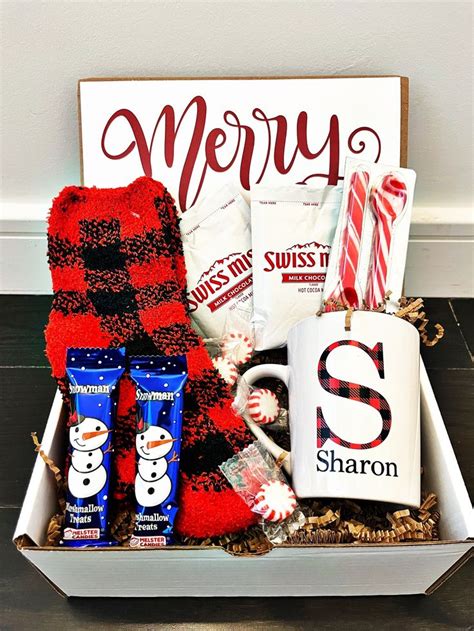 Hot Chocolate Christmas T Set Mug Christmas T Box Hot Cocoa
