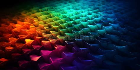 Color Gradient Blur Structures Patterns High Contrast Generative Ai Stock Illustration