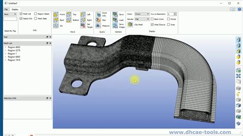 CHT Analysis With CastNet GUI For OpenFOAM CAD Model Import Meshing