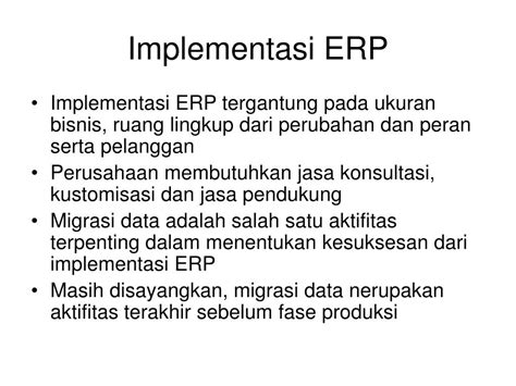 Ppt Enterprise Resources Planning Erp Powerpoint Presentation Free Download Id 5815564