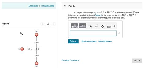 solved part a an object with charge q4 3 0 × 10 5 c is