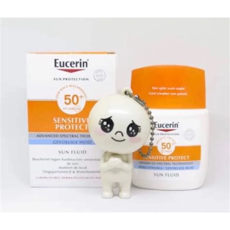 ครีมกันแดด เก็บเงินปลายทางได้ Eucerin Sun Fluid Mattifying Spf50 50ml กันแดด ผิวหน้าღ