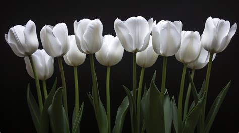 Desktop Wallpapers Flowers Backgrounds Tulip White
