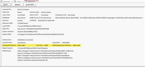 Display Size Issues RPM