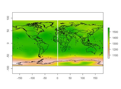 R Missing Data In Raster After Using Rotate Stack Overflow