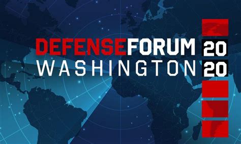 Defense Forum Washington 2020 U S Naval Institute