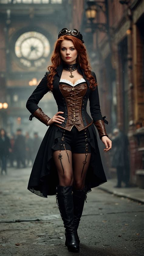Steampunk Femme Élégance Mécanique Et Aventure In 2024 Steampunk