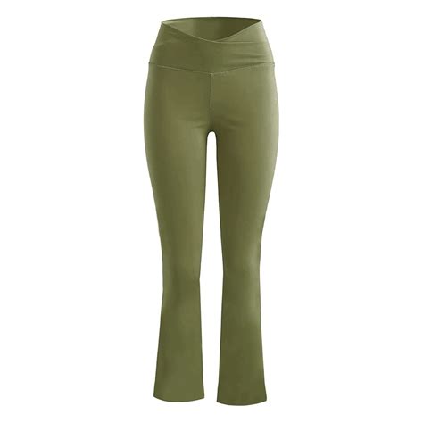 Giunmcul Opaque Tights For Women Casual Solid Color Yoga Pants Women