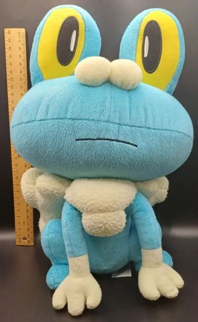 Tomy Pokemon Large Sized Froakie Soft Plush Toy 4000 Picclick Au