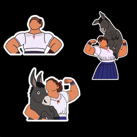 Luisa Donkeys Encanto Etsy