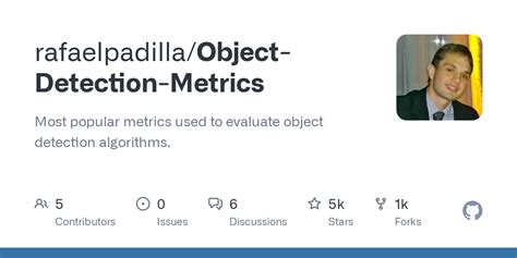 Object Detection Metrics README Md At Master Rafaelpadilla Object Detection Metrics GitHub