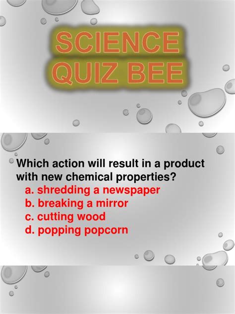 Science Quiz Bee 2013 2014 Pdf