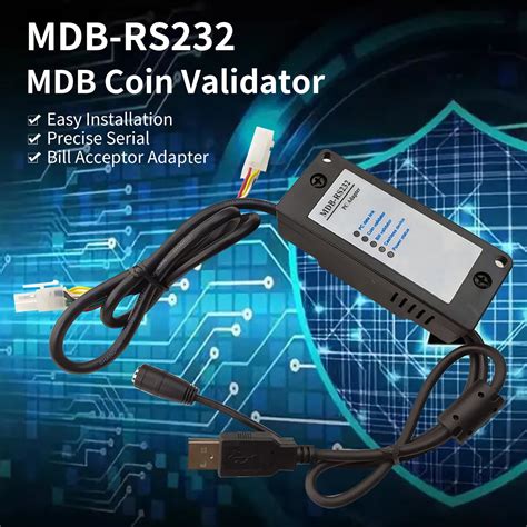 Susuchens Mdb Rs232 Mdb Coin Validator Easy Installation Precise Serial Bill Acceptor Adapter