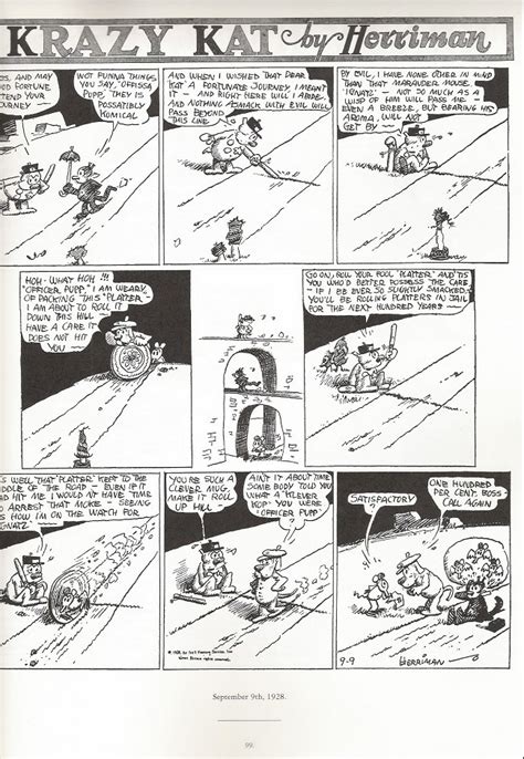 Krazy And Ignatz 2002 Int05 1927 1928 Love Letters In Ancient Brick