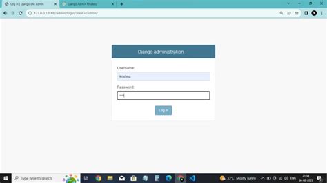 Krishna Moorthy V On Linkedin Djangoadmin Webdevelopment Django