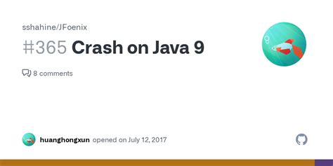 Crash On Java Issue Sshahine Jfoenix Github