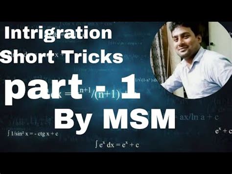 Integration Short Tricks Helpful For Jee Main Youtube