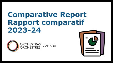 Comparative Report 2023 24 Orchestras Canada Orchestres Canada