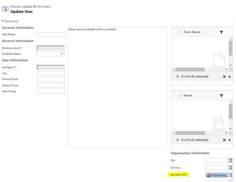 Zero Code Solution Bulk Assignment Of Business Unit To Users On Demand In Dynamics 365