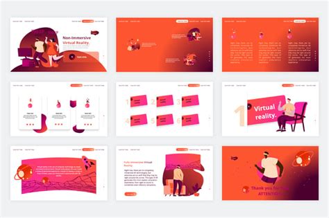 virtual reality powerpoint illustrations incl microsoft and slides envato