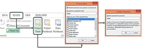 Excel How To Lock Or Unlock Cells In Excel Or A Protected Worksheet