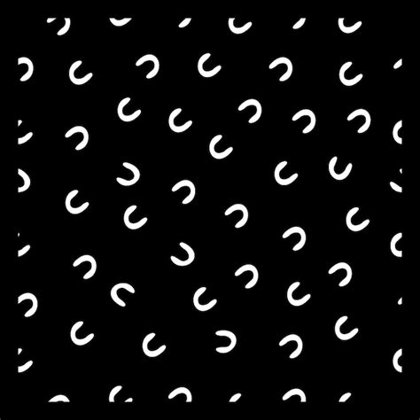Premium Vector Simple C Shape Seamless Black And White Background Vector Doodle Hand Draw