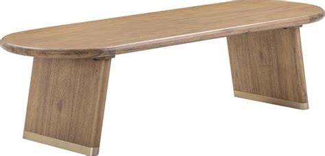 Hyledge Brown Polyester Fabric Bench Rooms To Go