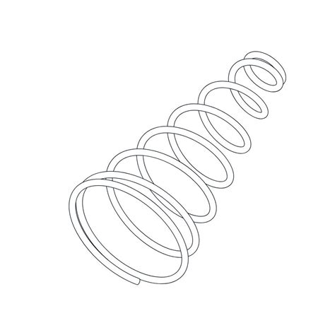 Extension Spring HELICAL Conical Custom