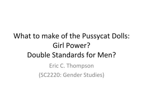Pussycat Dolls Ppt