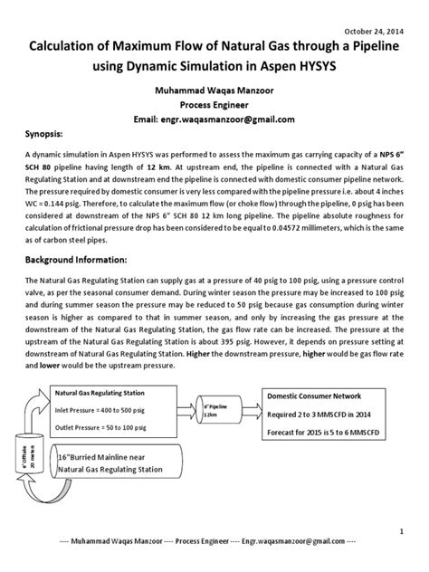 Pipeline Calculation Pdf Download Free Pdf Natural Gas Pipeline