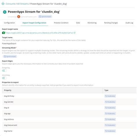 Create Streams Cluedin Documentation