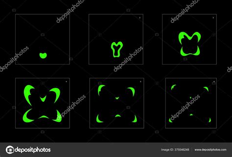 Liquid Explosion Animation Effect Explosion Animation Effect Animation Sprite Sheet Stock Vector