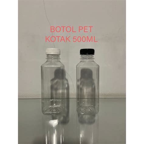 Jual Botol Plastik Botol Kick Kotak 500ML Shopee Indonesia