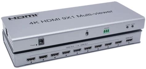 HDMI X Quad Screen Multiviewer Seamless Switching