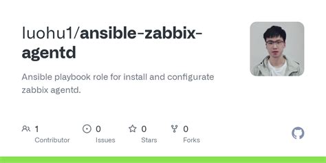 Github Luohu1ansible Zabbix Agentd Ansible Playbook Role For