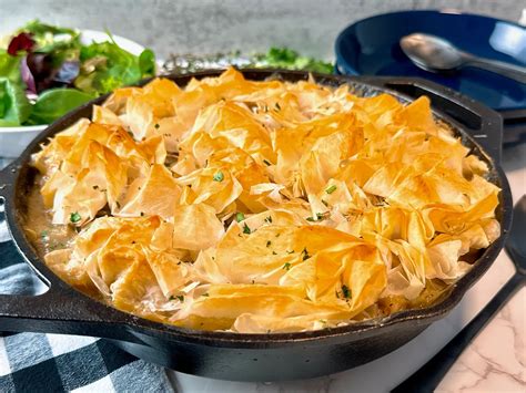 Chicken Pot Pie With Flaky Phyllo Crust Artofit