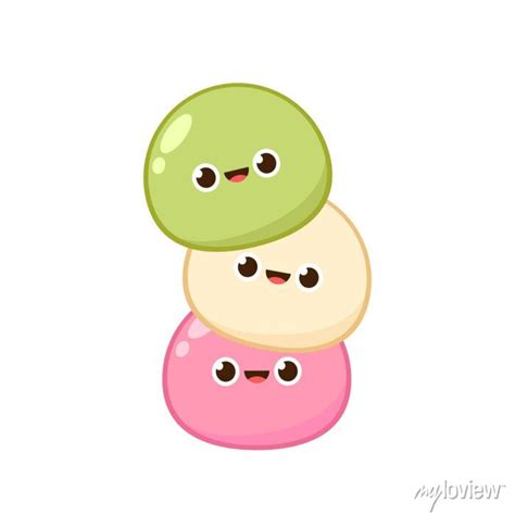 Mochi Character Design Wallpaper Free Space For Text Mochi • Wall