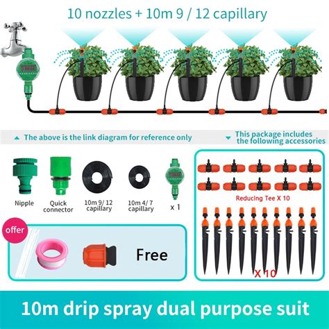 Garden Irrigation Lcd Digital Water Timer เครื่องตั้งเวลารดน้ำอัตโนมัติ