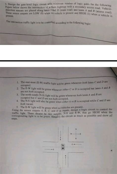 Design The Gate Level Logic Circuit With StudyX